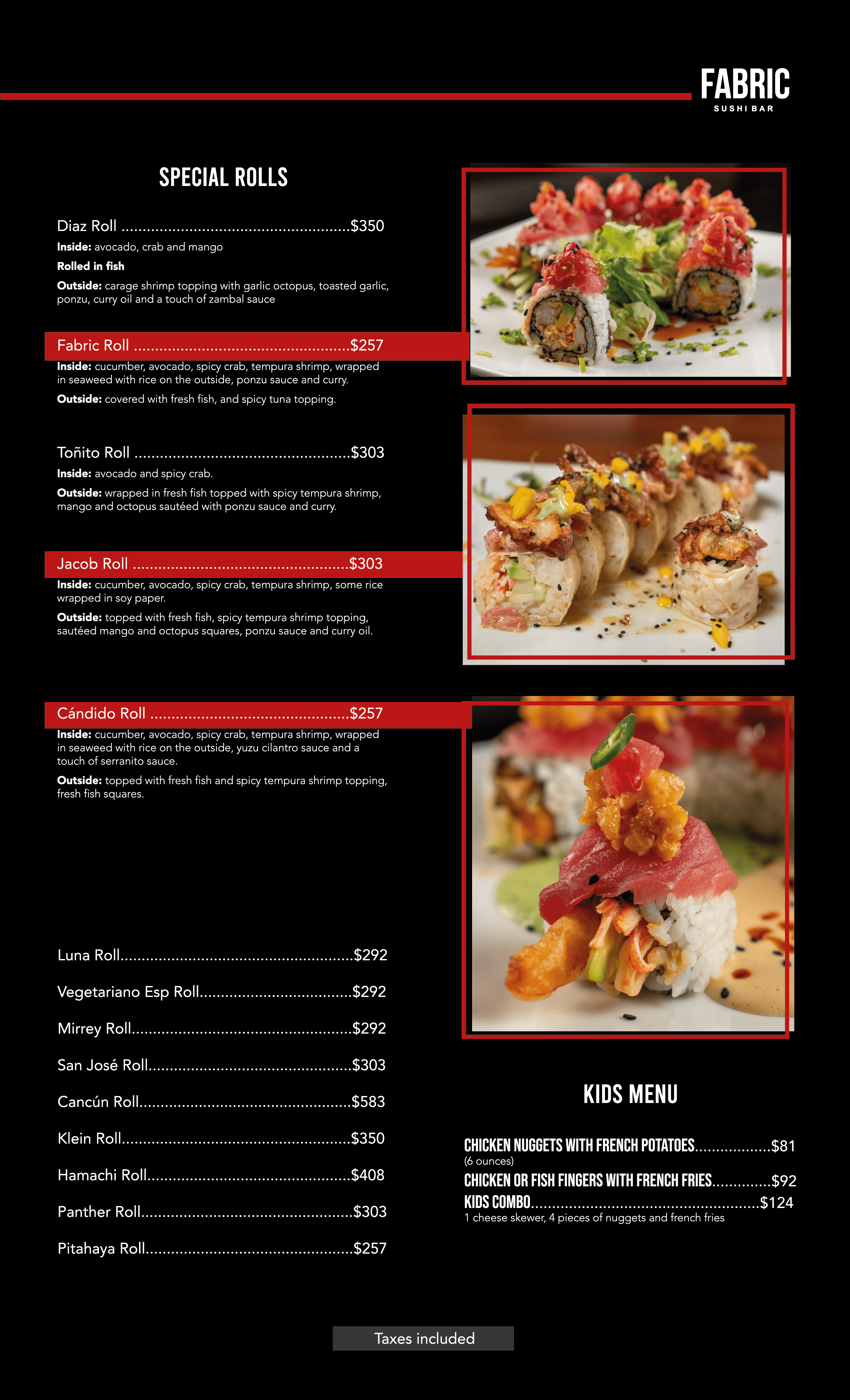 Fabric Sushi Bar